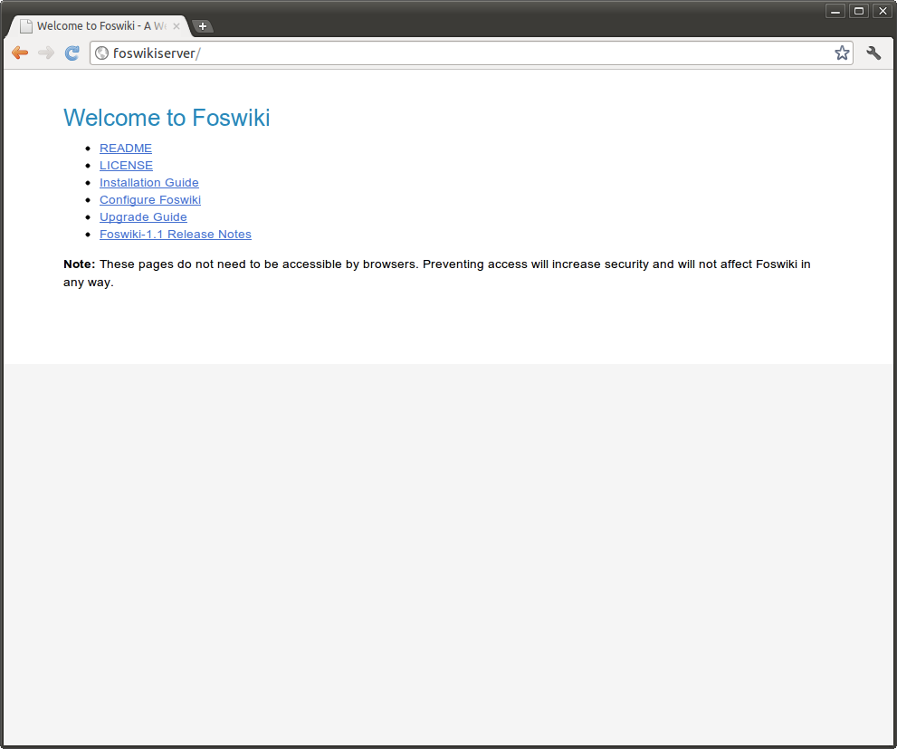 Install Foswiki on Ubuntu with Nginx – Sebastian Mogilowski's Blog